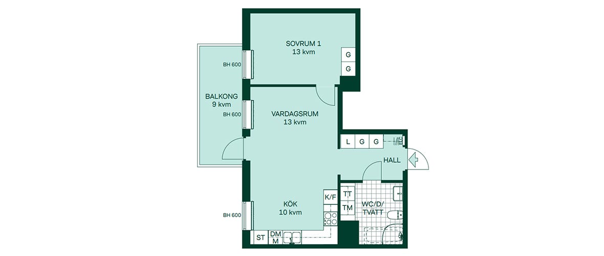 Visningslägenhet i Hammarby Sjöstad - Bonava